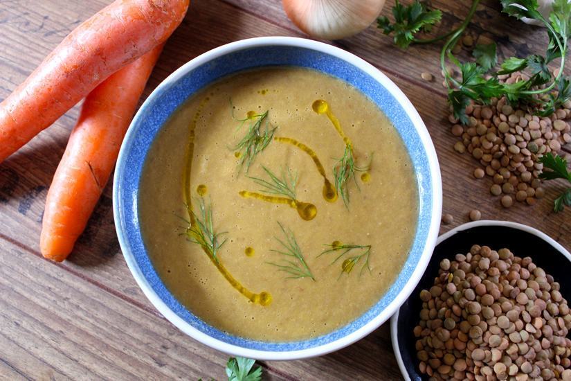 LEPI BRKA - Posni potaž od sočiva